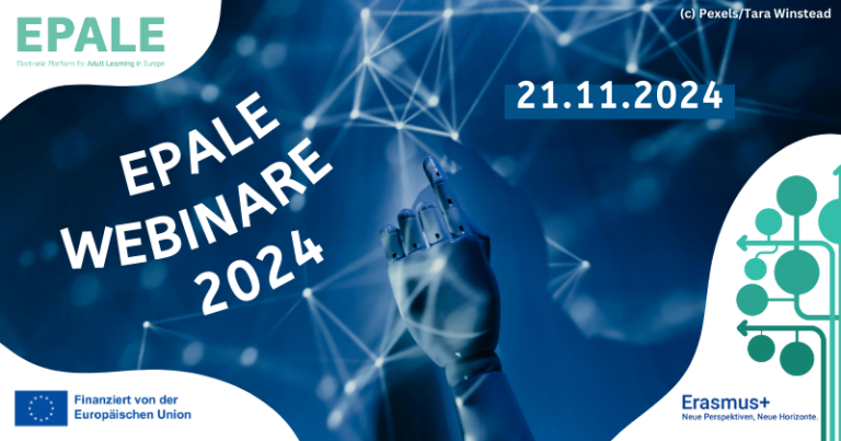 Veranstaltungshinweis: EPALE Webinare 2024 | Blog der Referent:innen ...